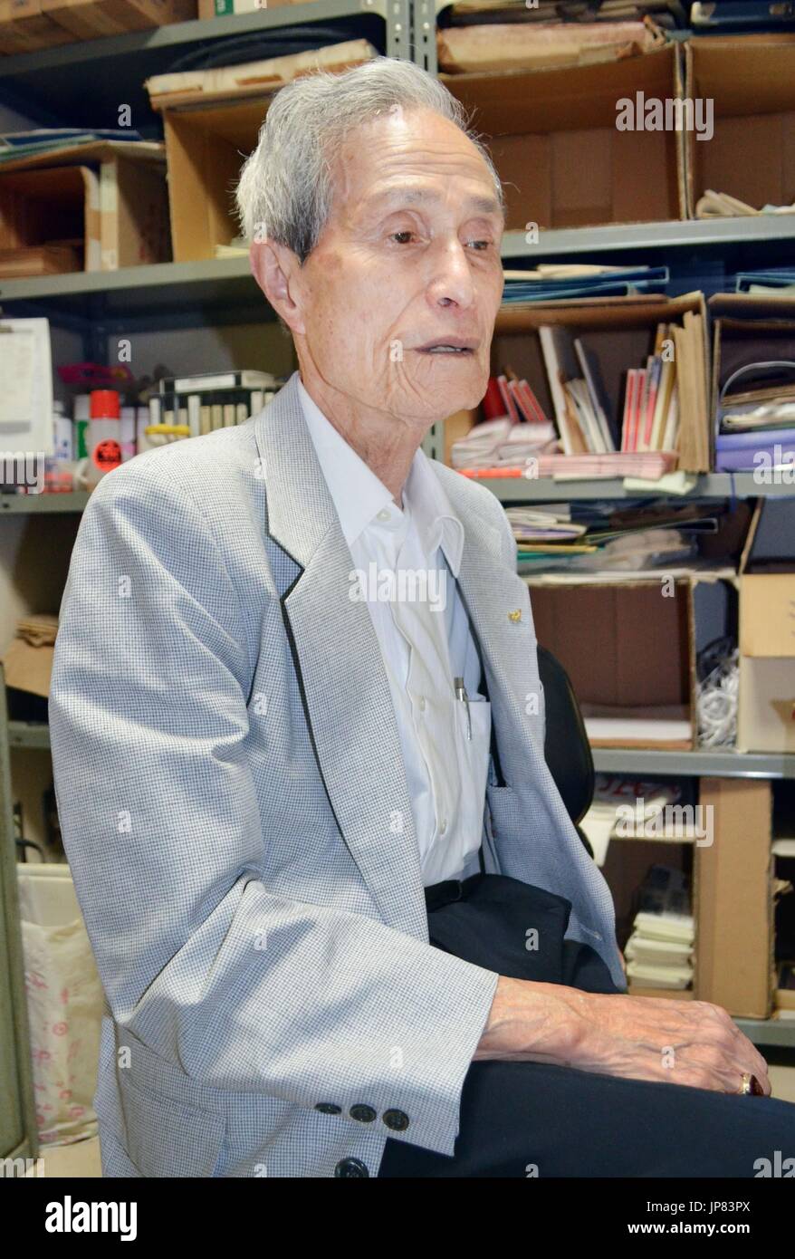 Sumiteru Taniguchi, 86, recalls his battle for life in hospital for ...