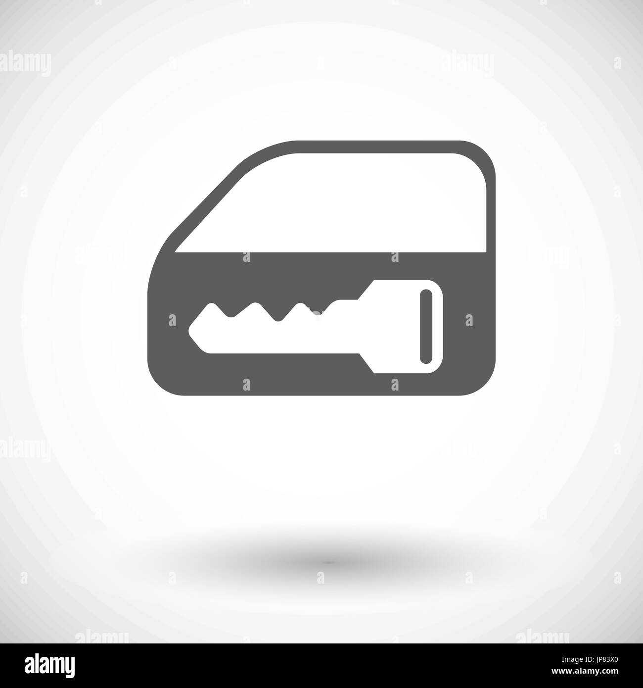 Window lock. Single flat icon on white background. Vector illustration ...