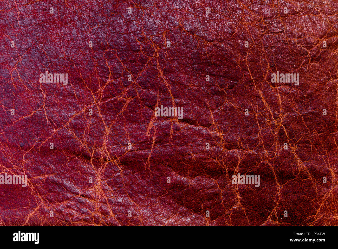 Red Texture Leather skin background Stock Photo - Alamy