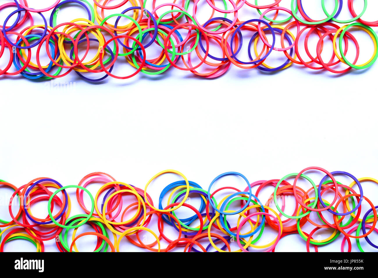 Elastic on isolated Stock Photo - Alamy