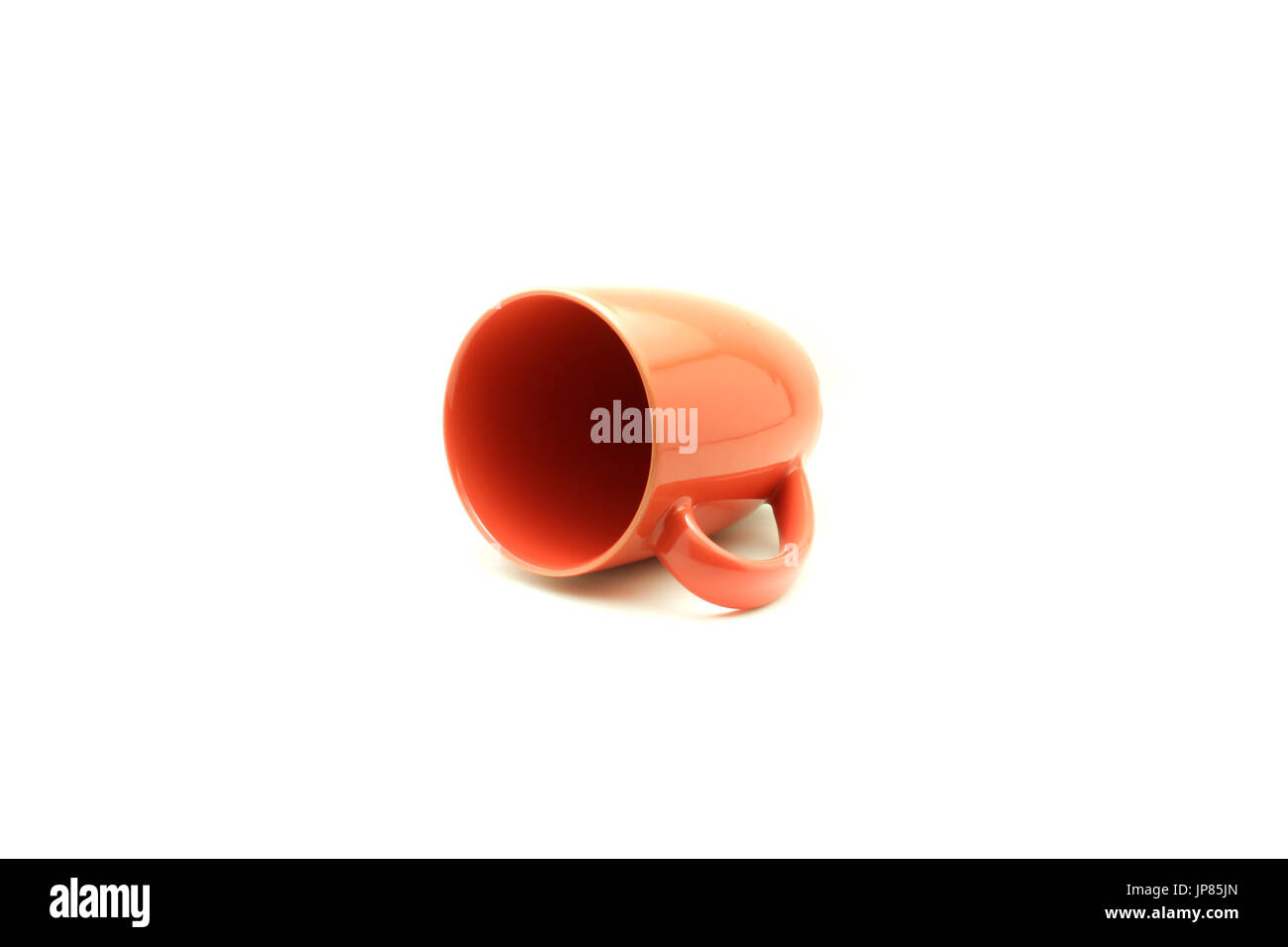 cup orange color Stock Photo - Alamy