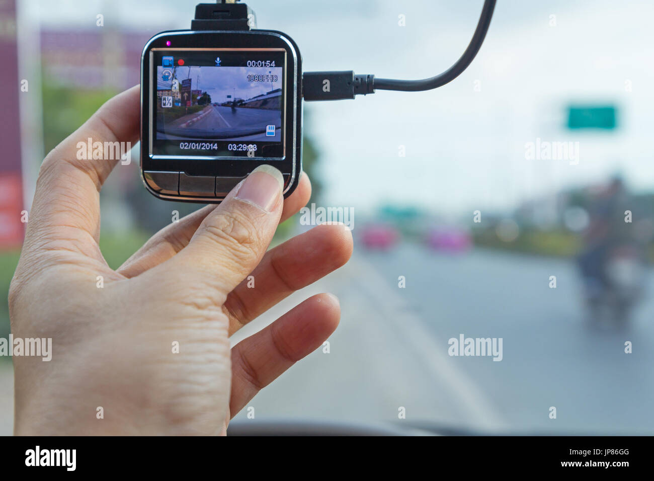 Car recorder hi-res stock photography and images - Alamy