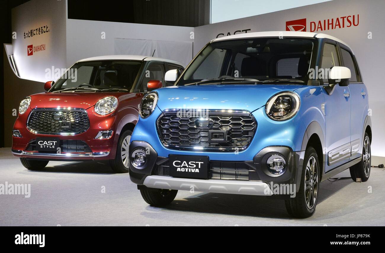 Daihatsu Motor Co. releases the Cast mini vehicles on Sept. 9, 2015 ...