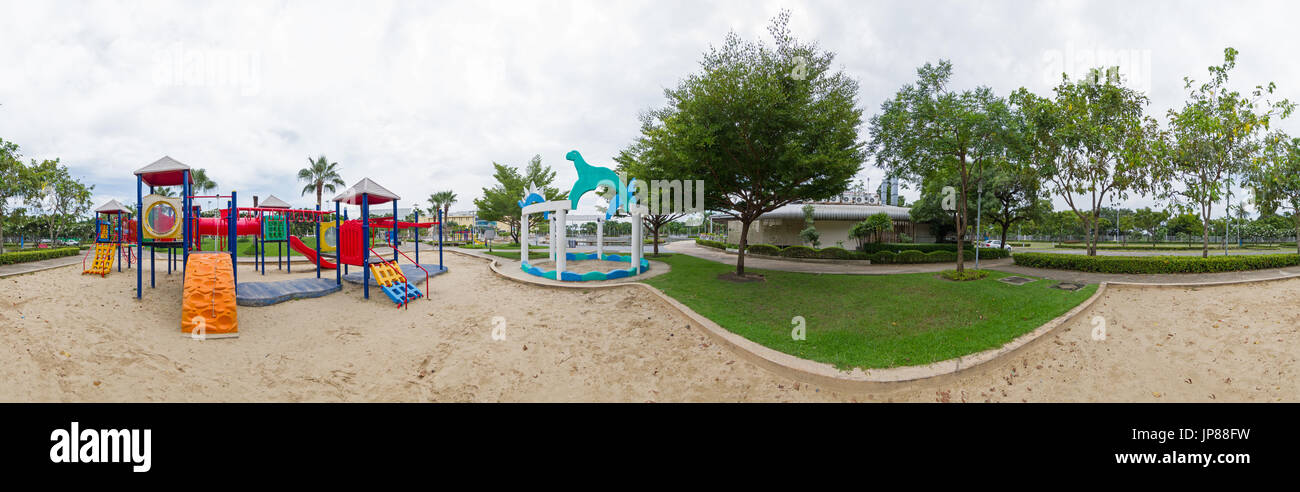 360 panorama playground in hi-res stock photography and images - Alamy