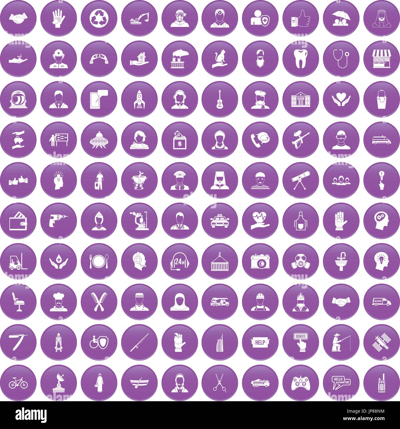 Occupation human role Stock Vector Images - Alamy