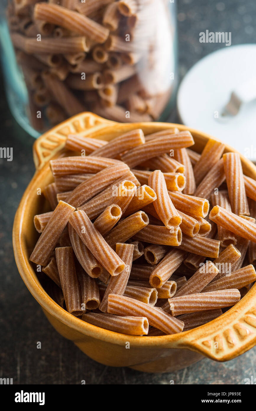 Raw Rigatoni Pasta High Resolution Stock Photography and Images - Alamy