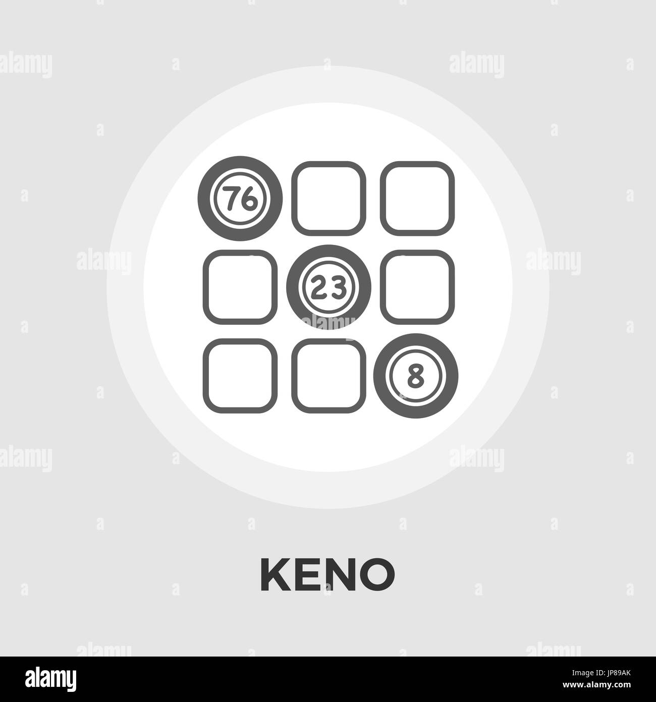 Bingo game vector vectors Black and White Stock Photos & Images - Alamy