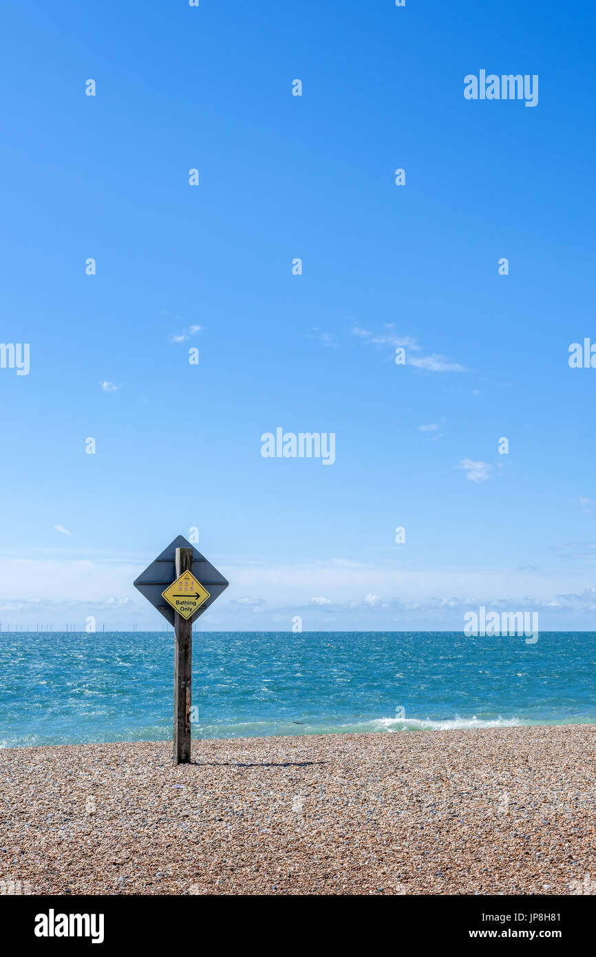 Swimming only sign hi-res stock photography and images - Alamy