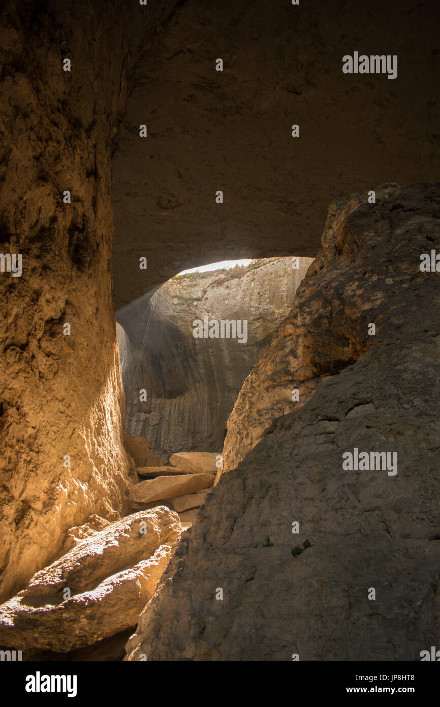 Eyes of God cave Stock Photo - Alamy