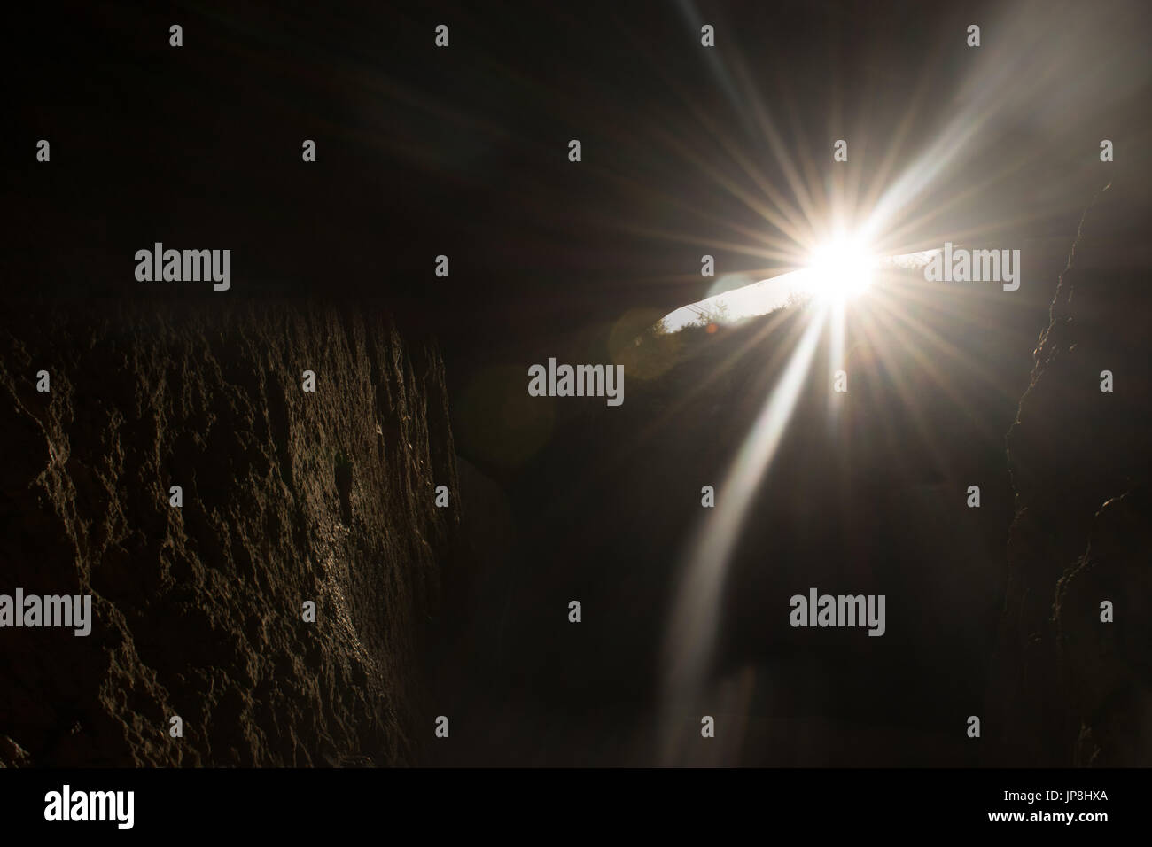 Eyes of God cave Stock Photo - Alamy