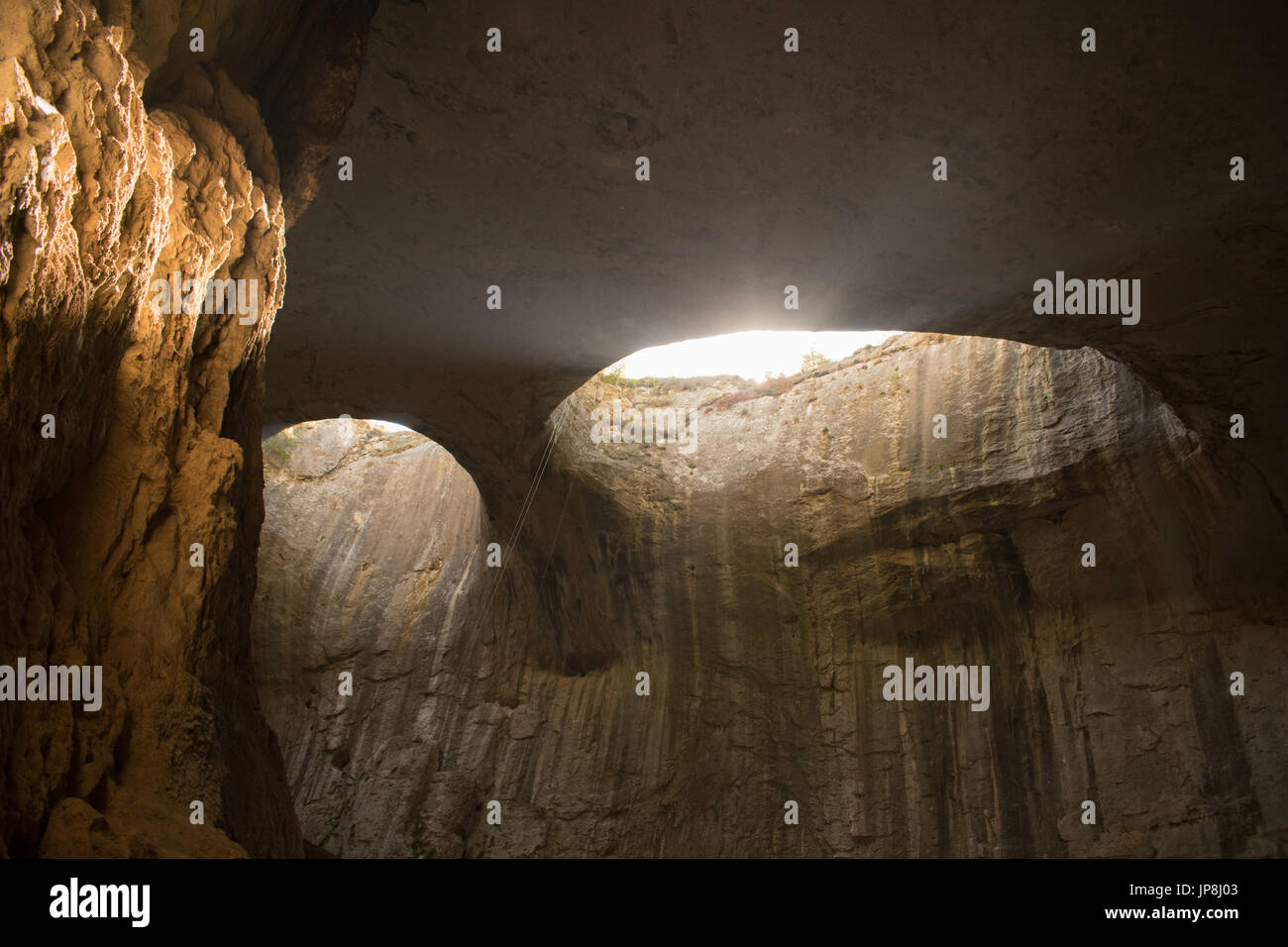 Eyes of God cave Stock Photo - Alamy