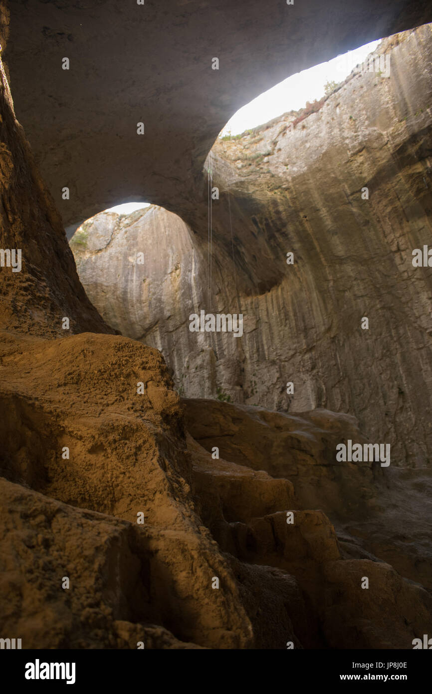 Eyes of God cave Stock Photo - Alamy