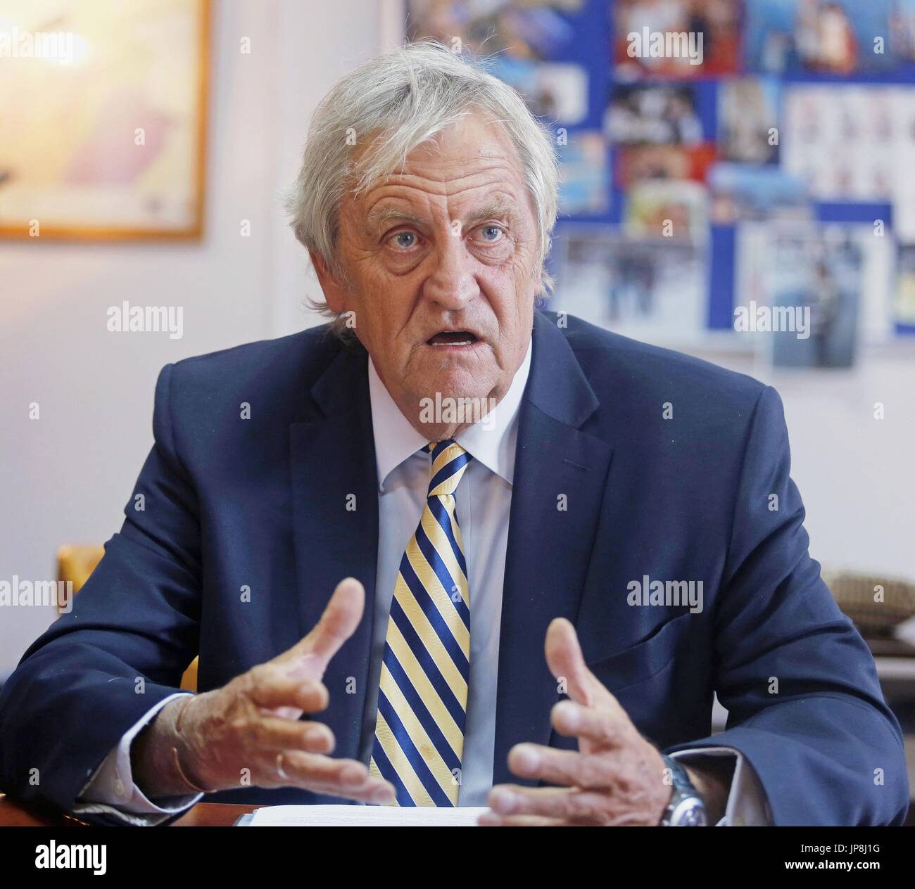 Nicholas Haysom, special representative of the Secretary General for ...