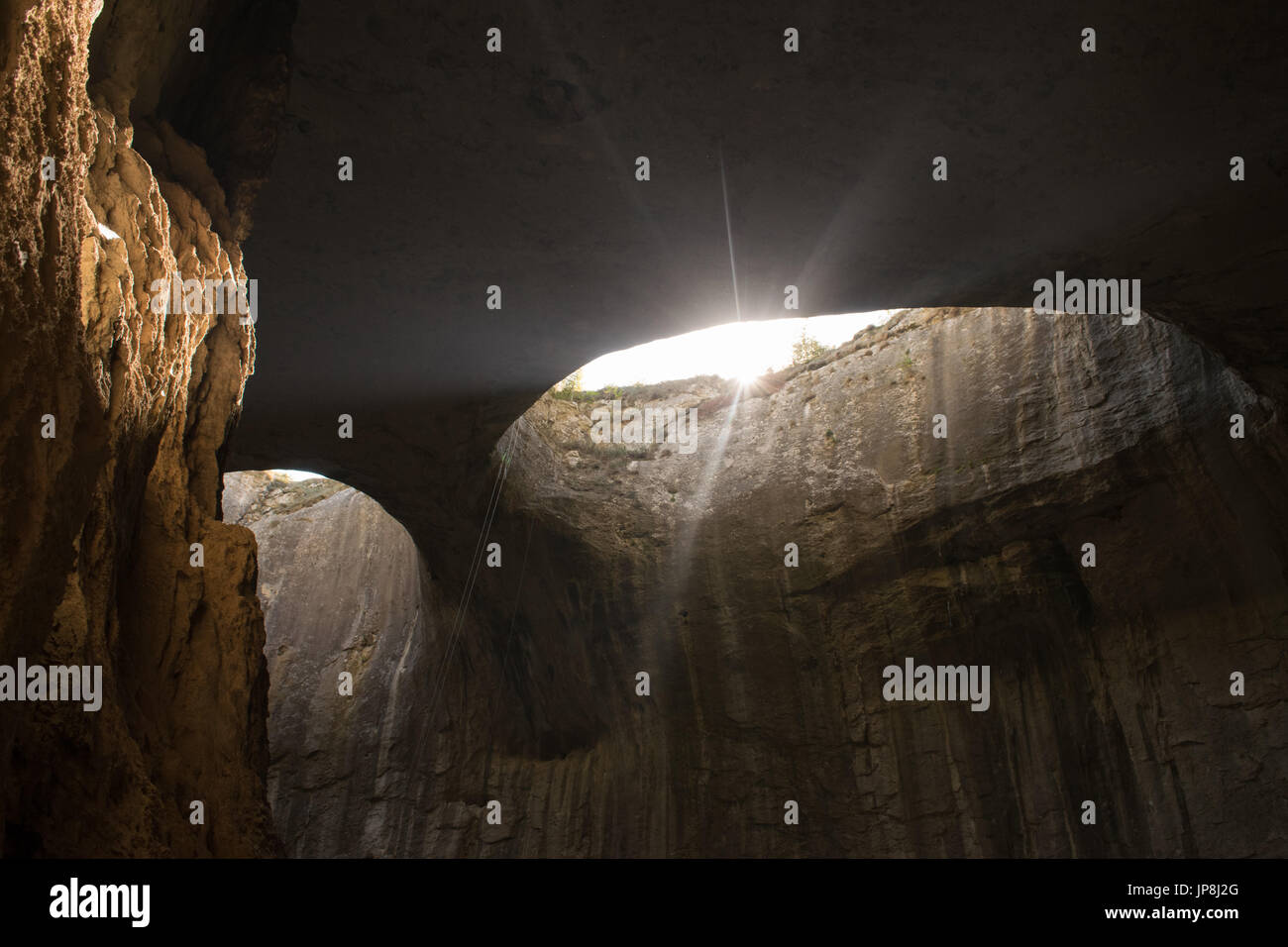 Eyes of God cave Stock Photo - Alamy