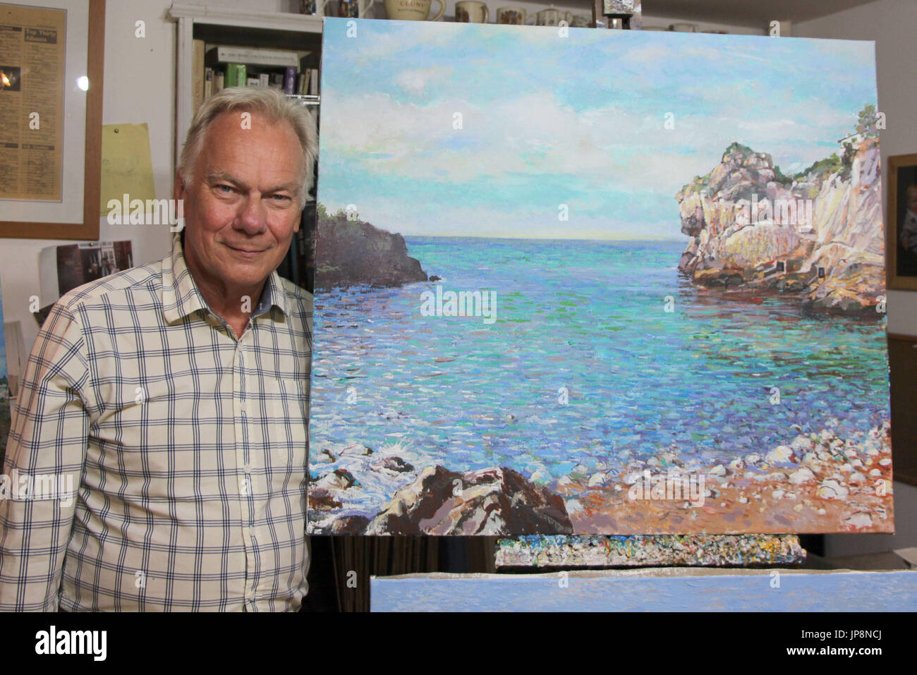 John Myatt, a British painter imprisoned for his involvement in what is ...