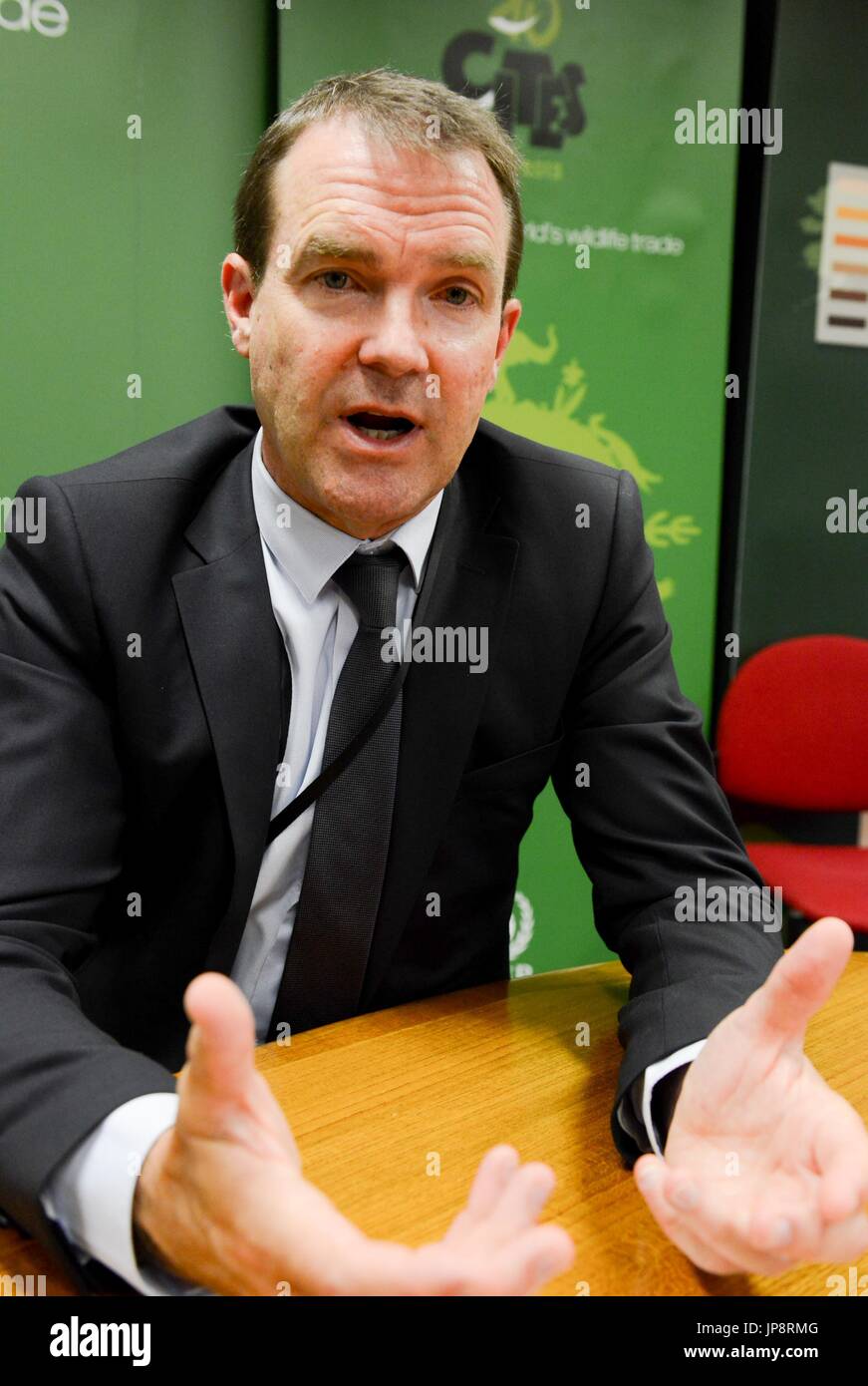 John Scanlon, secretary general of the Convention on International ...