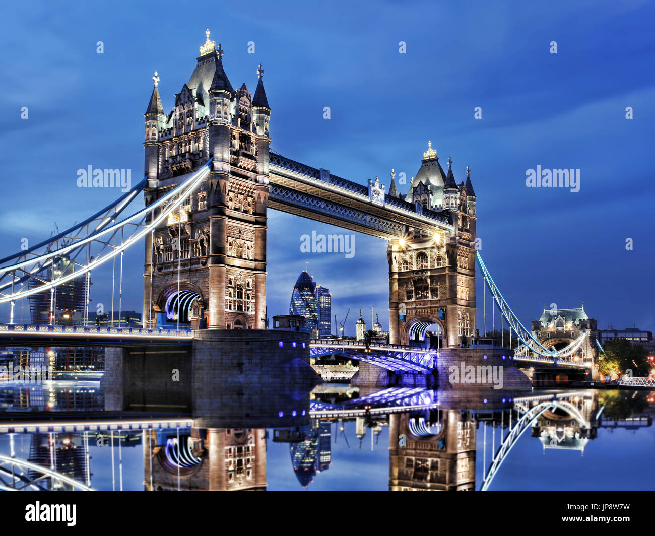 Famous Tower Bridge in London, England, UK Stock Photo - Alamy