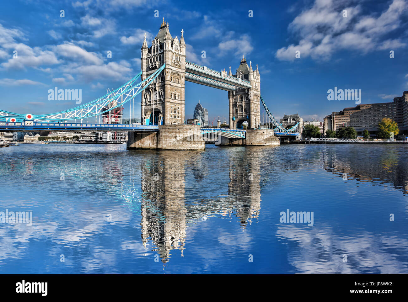 Famous Tower Bridge in London, England, UK Stock Photo - Alamy