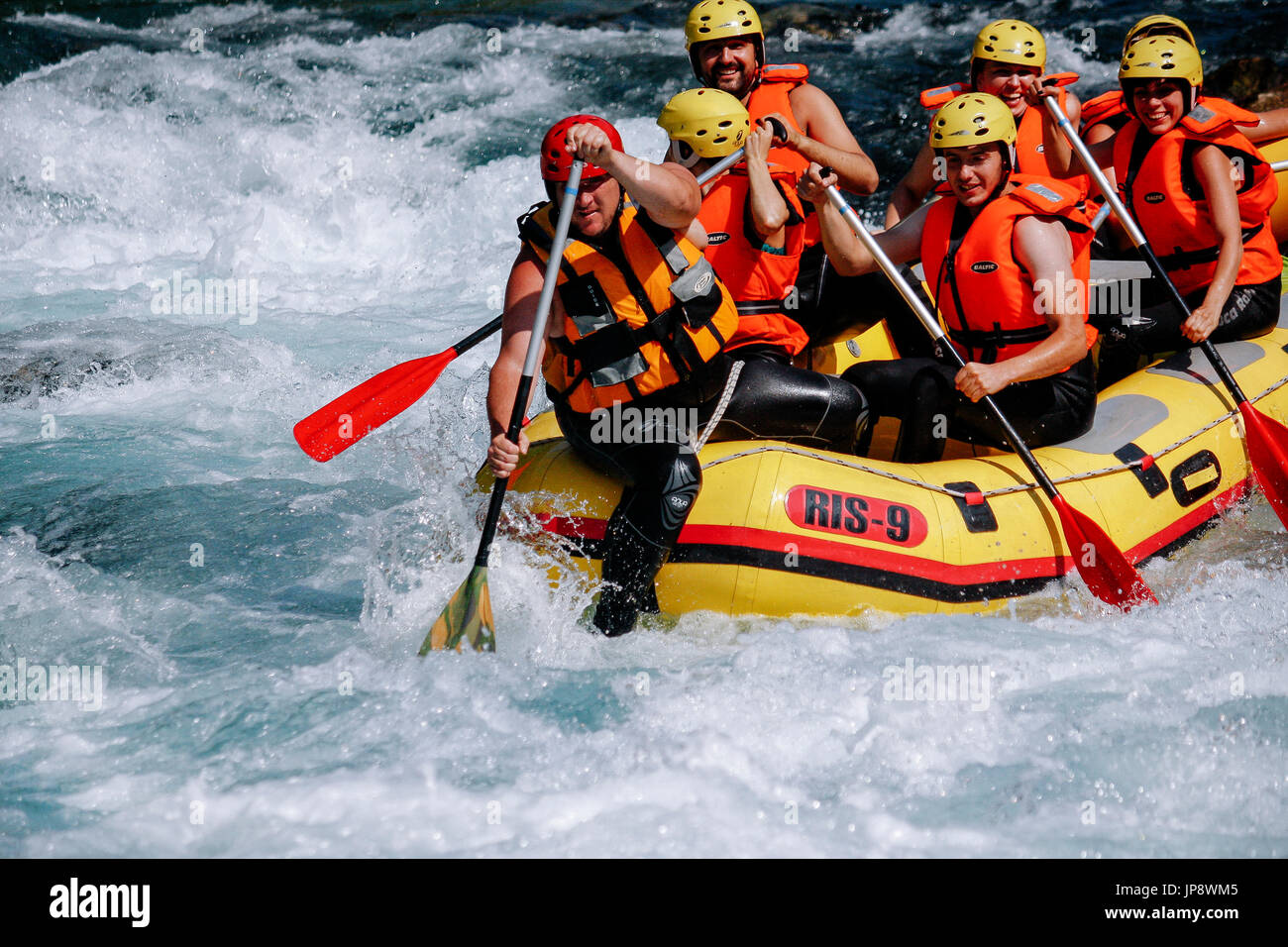 Whitewater rafting helmet hi-res stock photography and images - Alamy