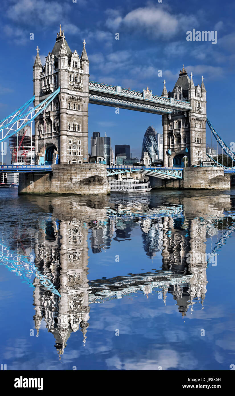 Famous Tower Bridge in London, England, UK Stock Photo - Alamy