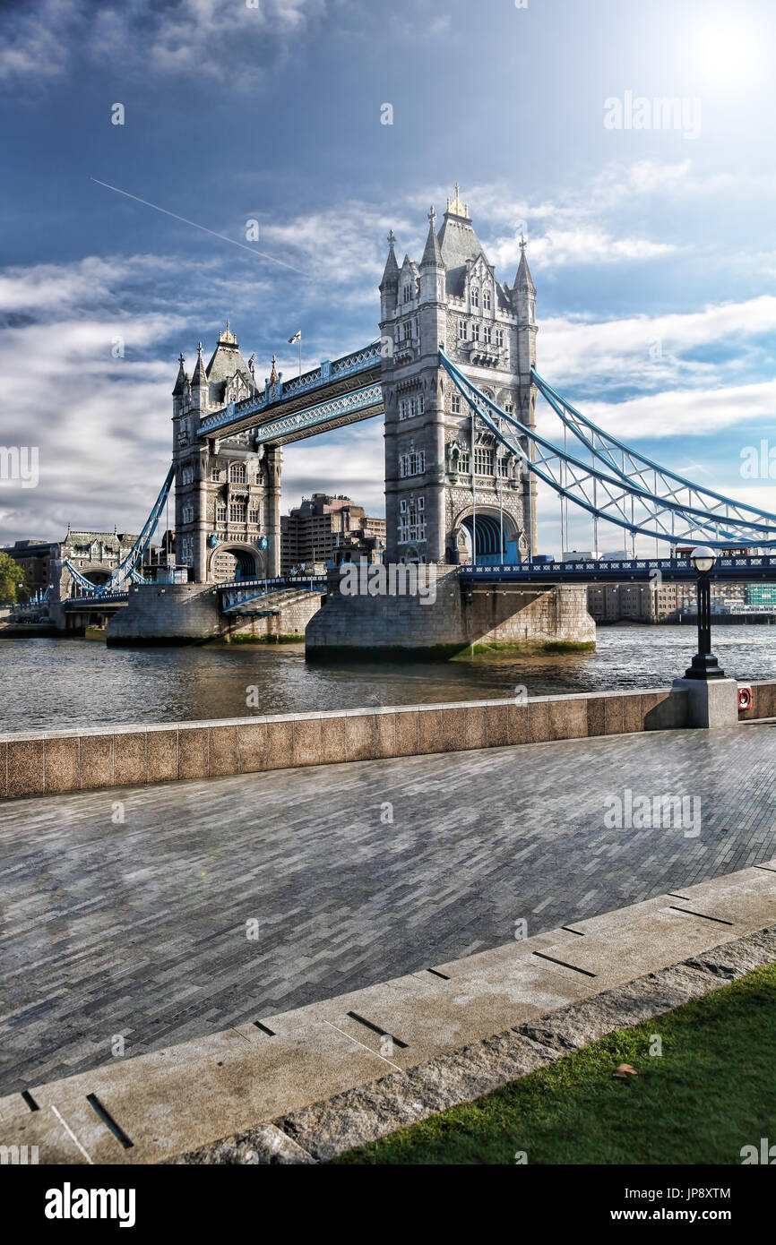 Famous Tower Bridge in London, England, UK Stock Photo - Alamy