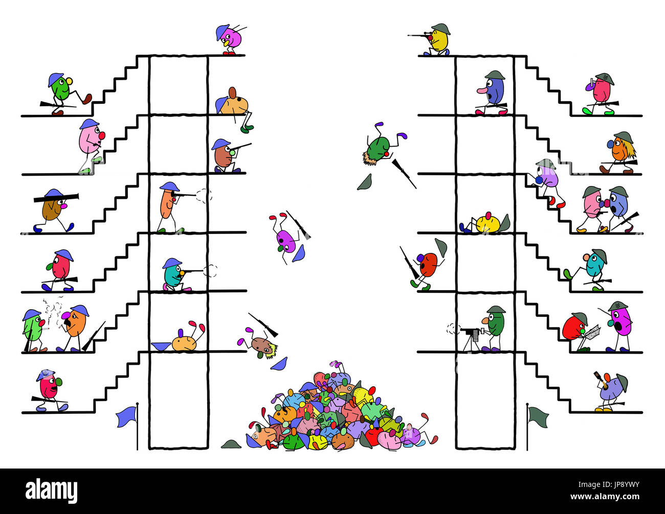 Little steps Cut Out Stock Images & Pictures - Alamy