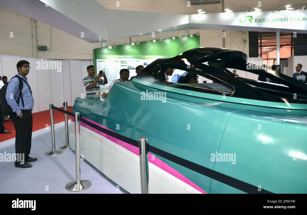 East Japan Railway Co.'s Shinkansen bullet train simulator is on ...