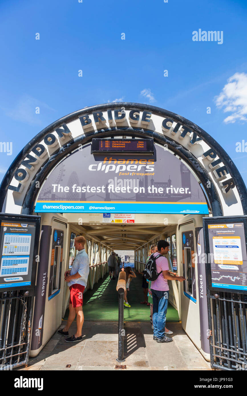 London bridge pier hi-res stock photography and images - Alamy