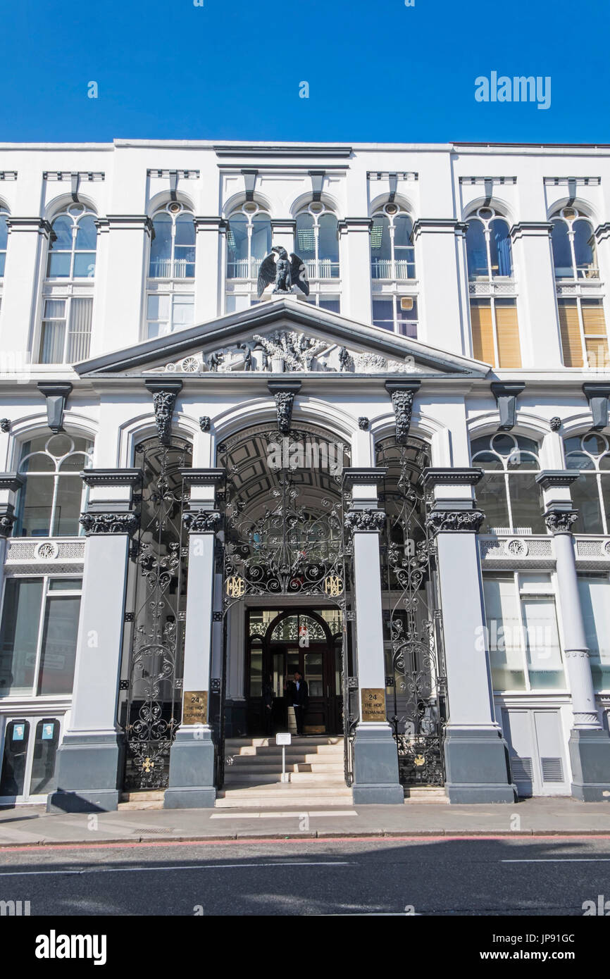 England, London, Southwark, The Historic Hop Exchange Building built in ...