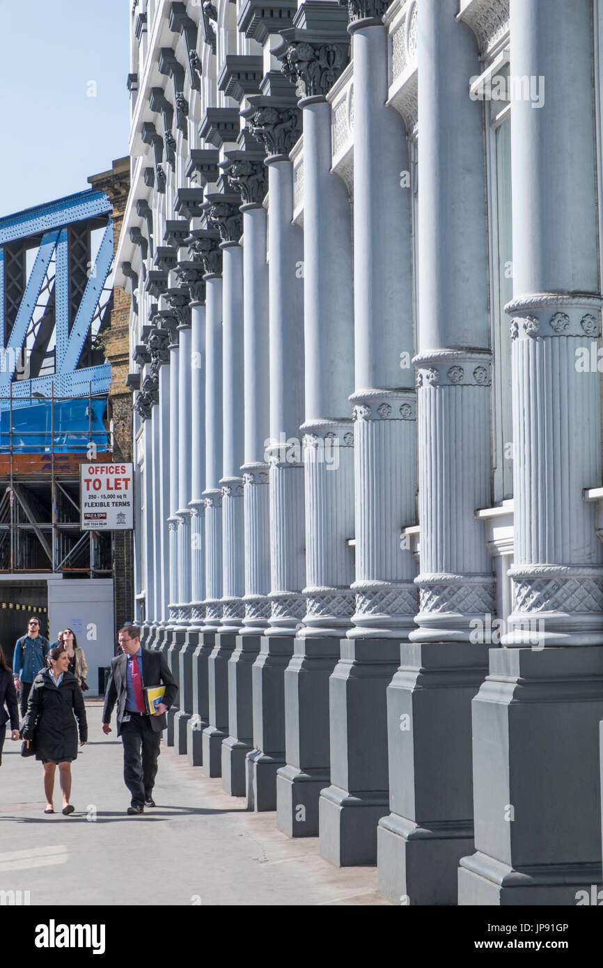 England, London, Southwark, The Historic Hop Exchange Building built in ...
