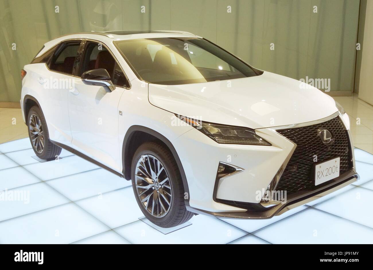Toyota Motor Corp. unveils its fully remodeled Lexus RX luxury sport ...