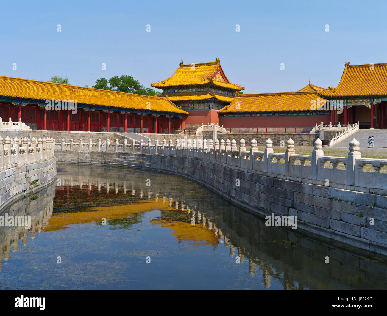 Inner Golden Water River, The Forbidden City, Beijing, China Stock ...