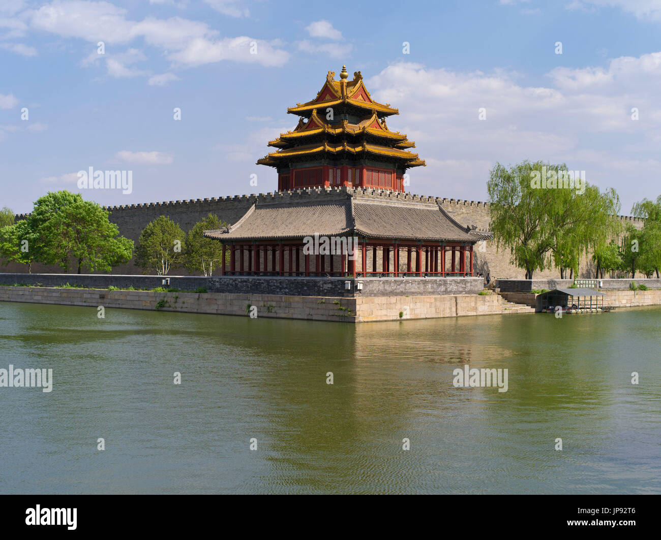 Northwest Corner Tower, The Forbidden City, Beijing, China Stock Photo ...