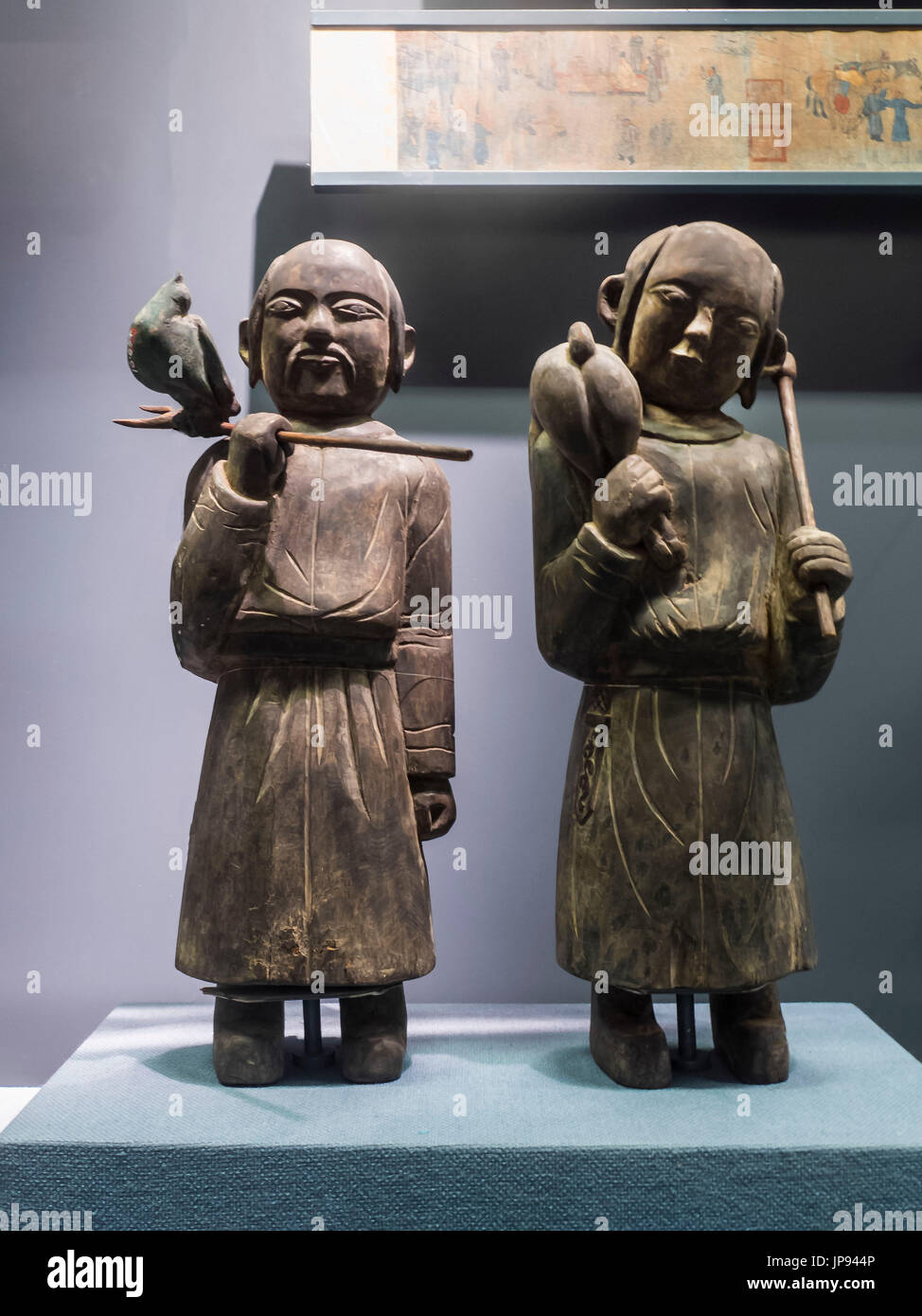 Figurines, The Capital Museum, Beijing, China Stock Photo - Alamy
