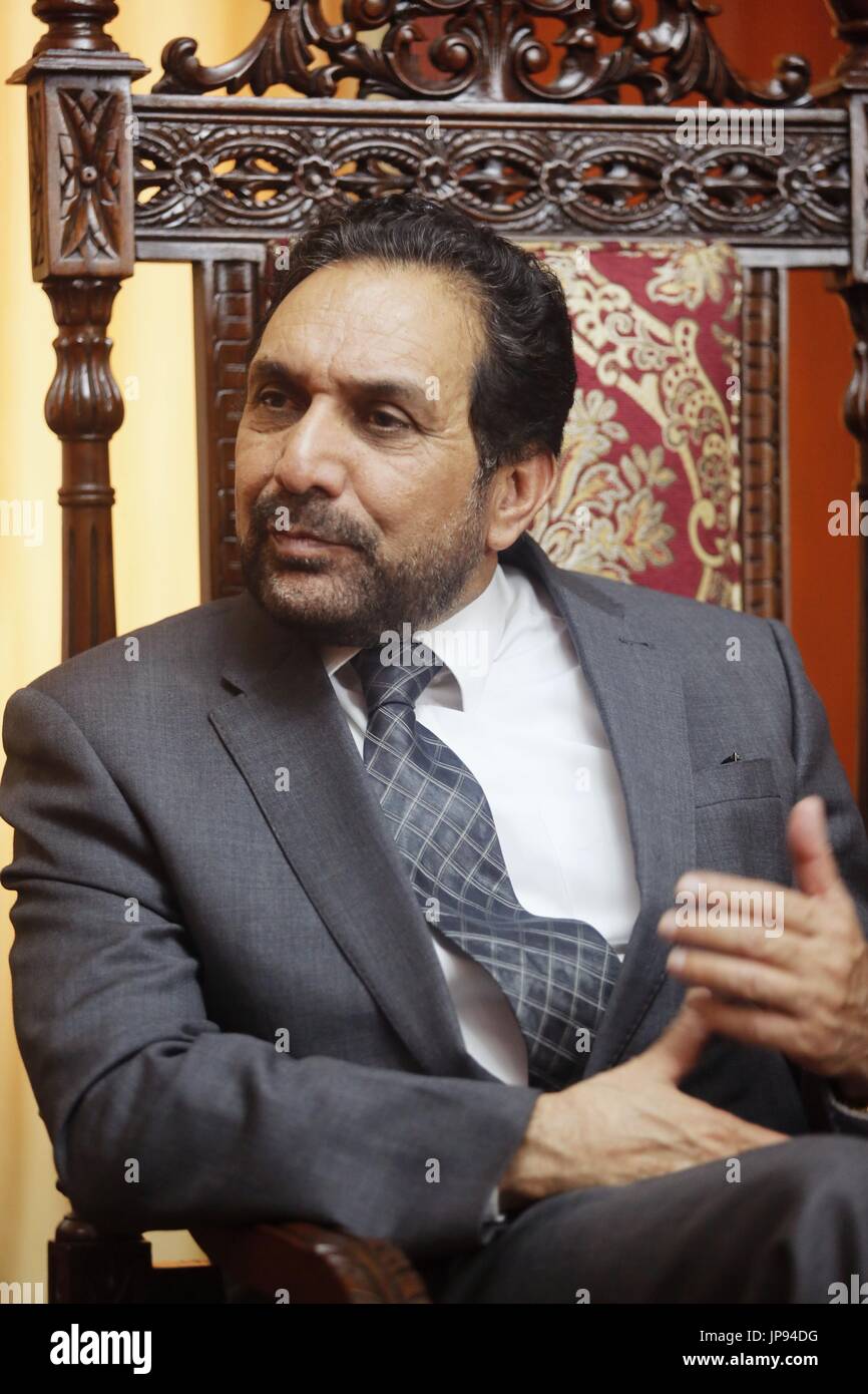 Ahmad Zia Massoud, the Afghan president's special representative on ...