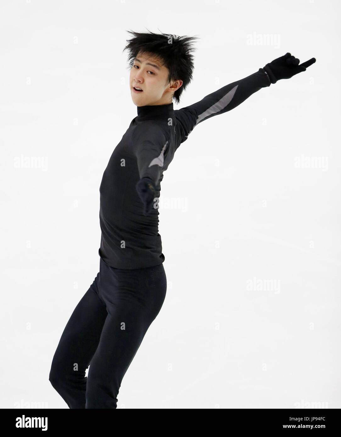 Japan's world and Olympic figure skating champion Yuzuru Hanyu ...