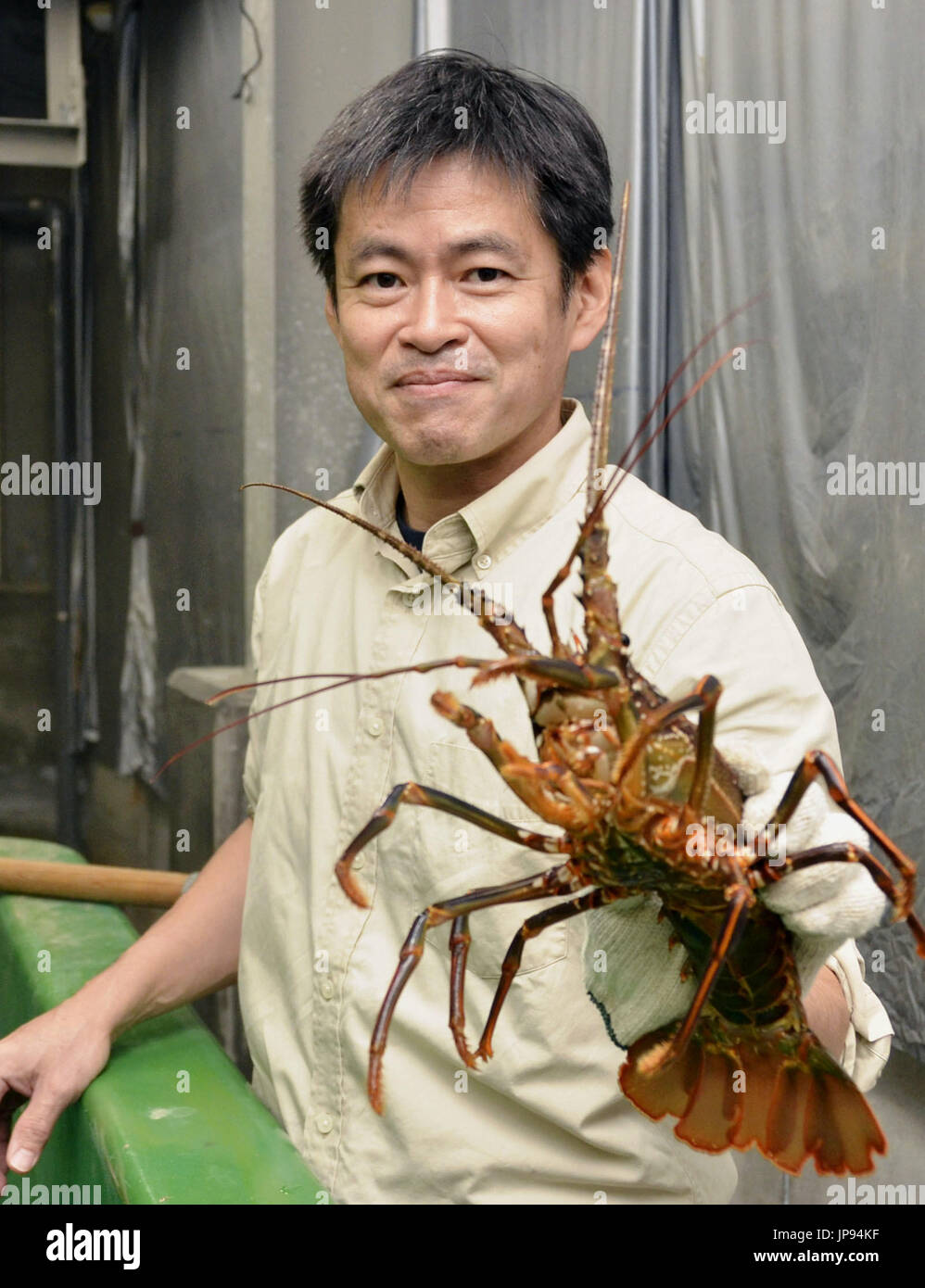 Hirokazu Matsuda, principal researcher at the Mie Prefecture Fisheries ...