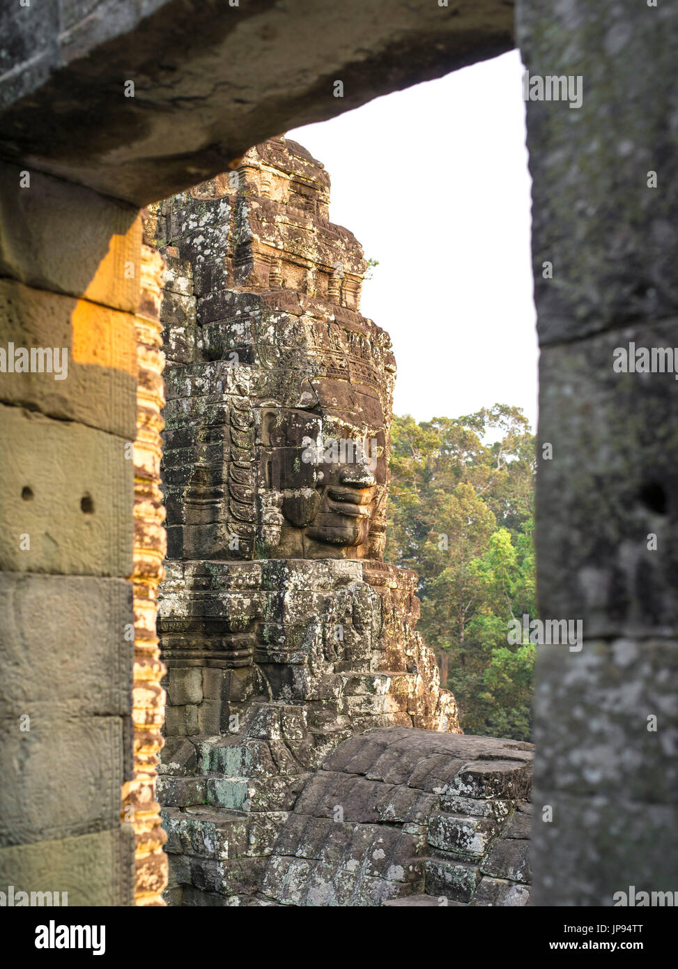 Bayon, Angkor Thom Angkor Archaeological Park Stock Photo - Alamy