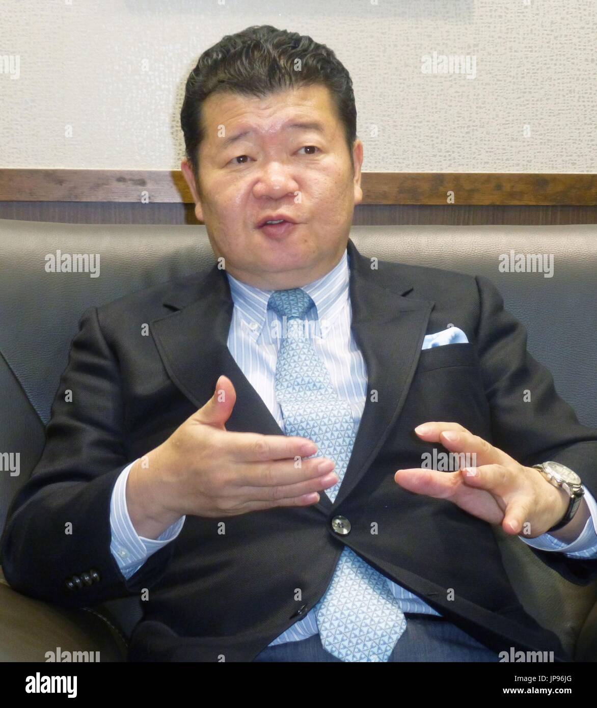 Naoto Watanabe, president of Ohsho Food Service Corp., the operator of ...