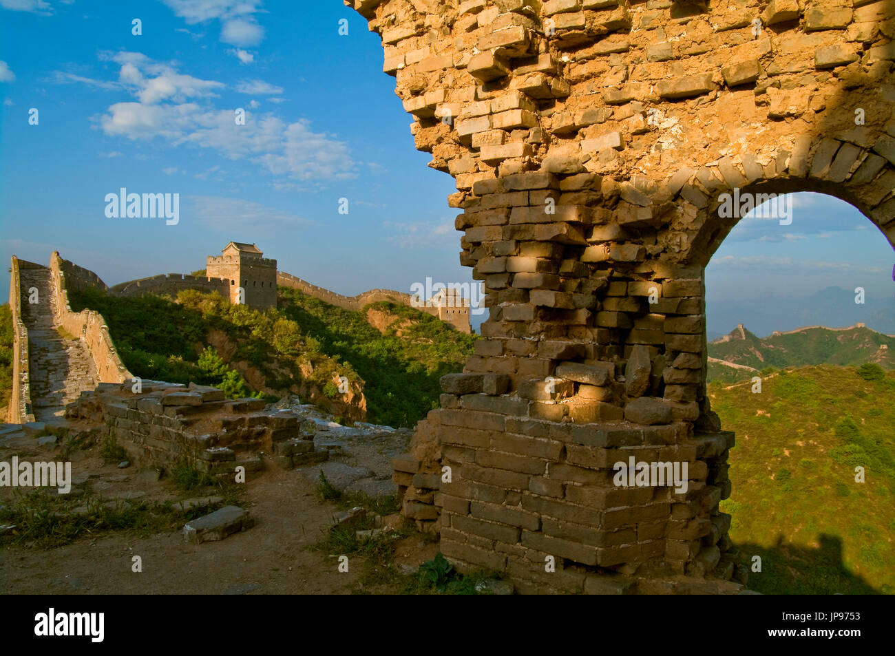 The Great Wall at Jinshanling, Hebei, China Stock Photo - Alamy