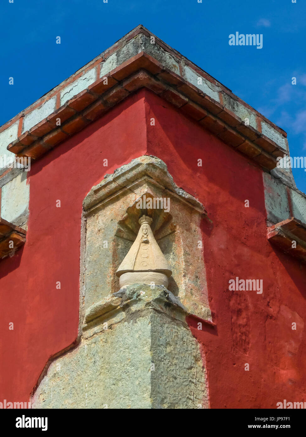 House Corner Decoration, Oaxaca, Mexico Stock Photo - Alamy
