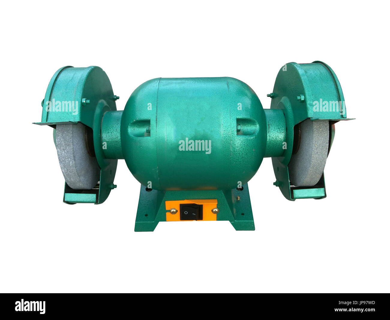 Motor grinding on isolated Stock Photo - Alamy