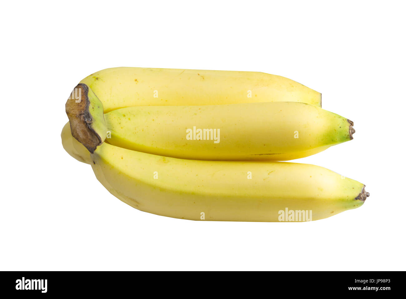 banana on white background Stock Photo - Alamy