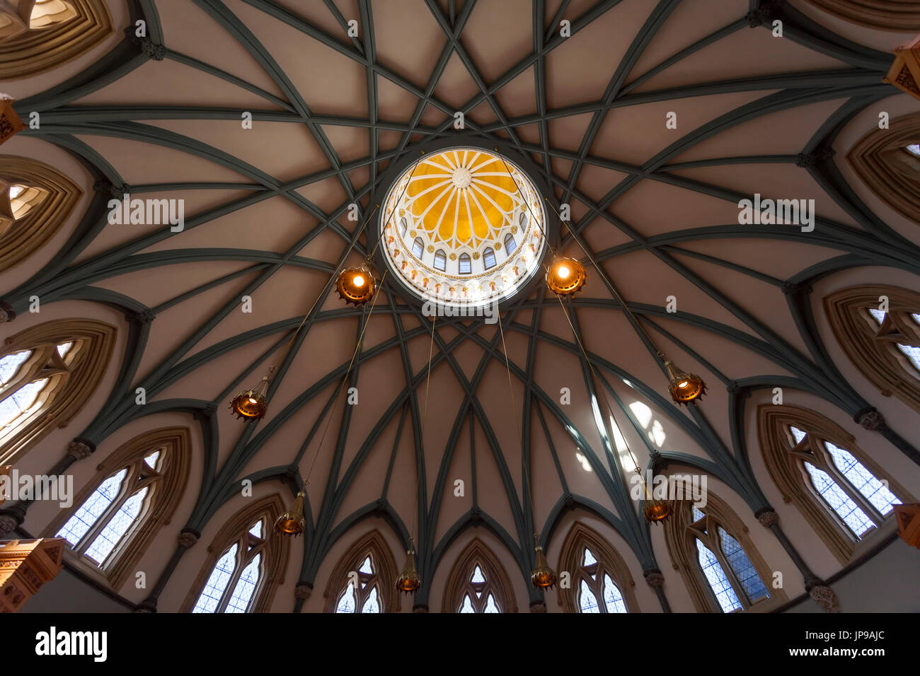 Canadian parliament library architecture High Resolution Stock ...