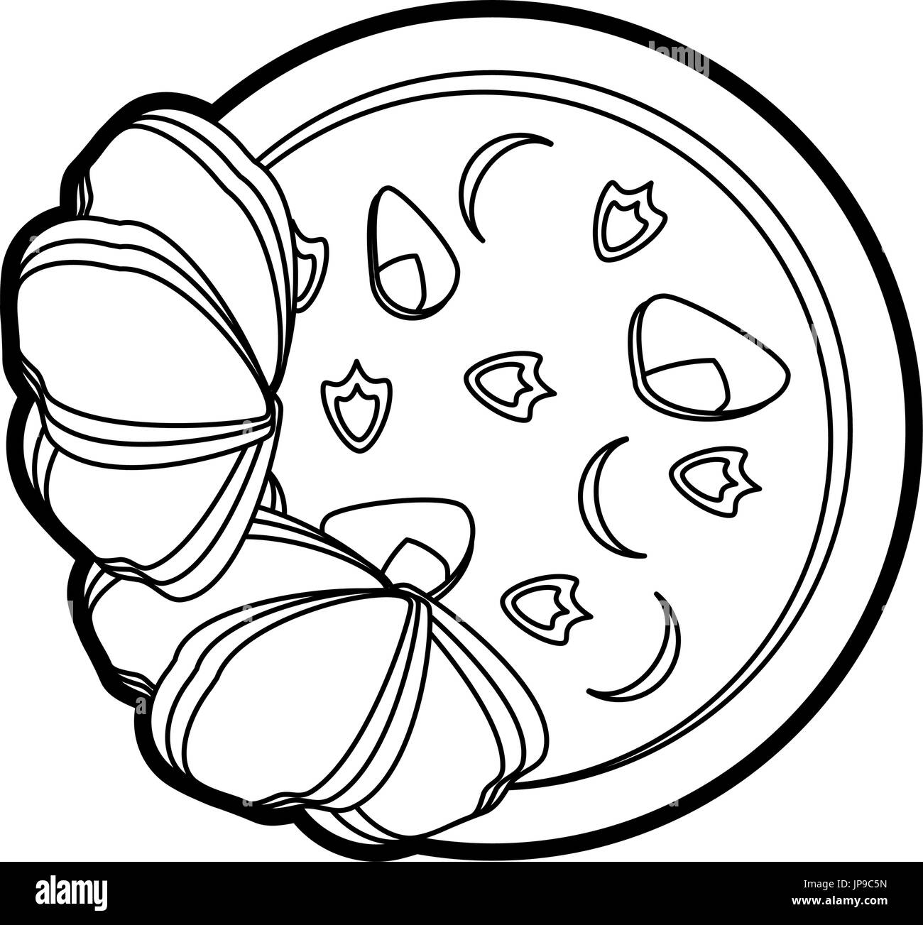 Uncolored food hi-res stock photography and images - Alamy