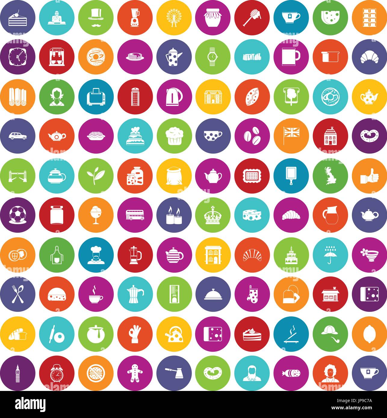 Sandwich tea time Stock Vector Images - Alamy