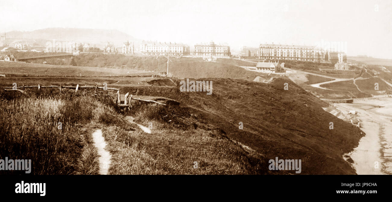 Saltburn by the Sea, Victorian period Stock Photo - Alamy