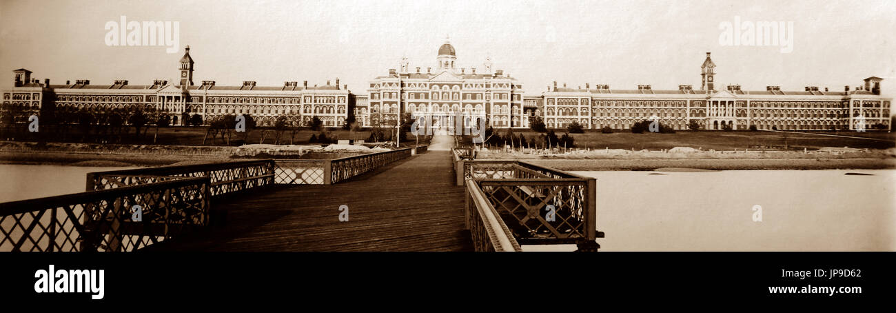 Netley Hospital, Southampton, Victorian period Stock Photo - Alamy
