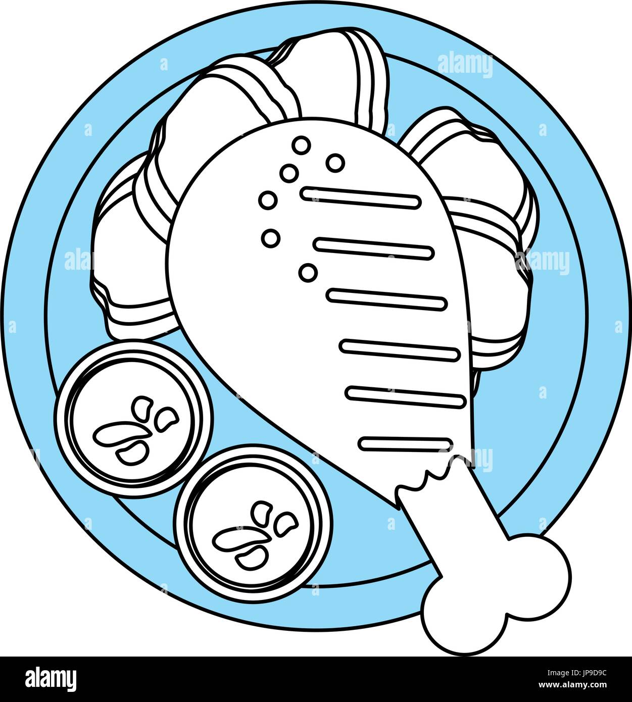 chicken vector illustration Stock Vector Image & Art - Alamy