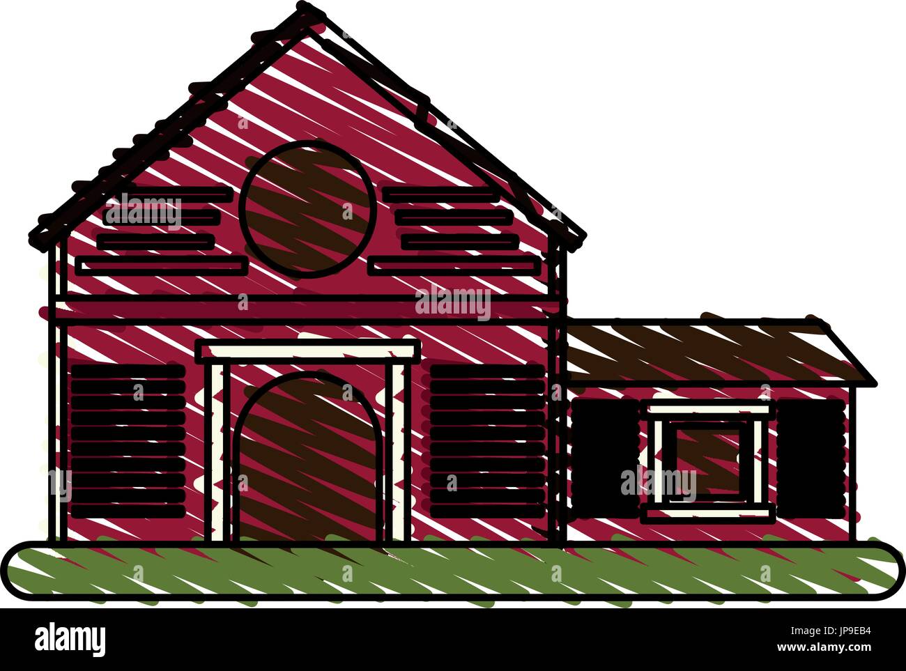barn vector illustration Stock Vector Image & Art - Alamy